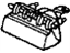 74813-T5A-003 - Genuine Honda Striker Assy., Tailgate
