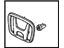 75723-S1G-A00 - Genuine Honda Emblem, Rear (Gx)