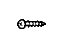 35116-SDA-A11 - Genuine Honda Screw, Flat