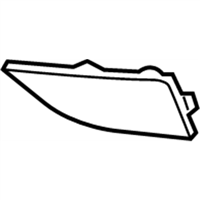 71119-TGG-A00 - Genuine Honda Cover, L. (Radar)