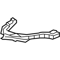 71190-T1W-A00 - Genuine Honda Cor Up Beam L,FR