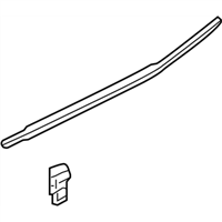 72910-T6Z-A01 - Genuine Honda Molding Assy., R. RR. Door