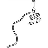 82622-T0A-A01ZC - Genuine Honda Lever Com*NH167L*