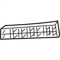 71505-TBA-A00 - Genuine Honda Bracket R,RR Bumper Sid