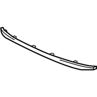 71115-T2M-T51 - Genuine Honda Molding, FR. Bumper (Lower)
