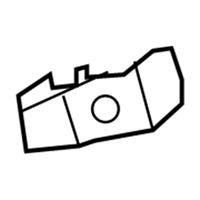 33152-TLA-A01 - Genuine Honda Holder, Molding (L)