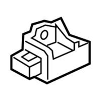 77930-TLA-A01 - Genuine Honda Sensor Assy., FR. Crash