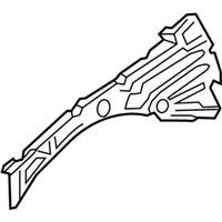 60610-TR0-A00ZZ - Genuine Honda Member, R. FR. Wheelhouse (Upper)