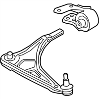 51360-THR-A00 - Genuine Honda Arm, L. FR. (Lower)