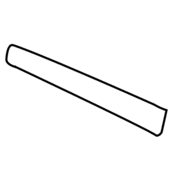 67366-SAA-023ZB - Genuine Honda Tape Set, L. FR. Door Sash *NH70*