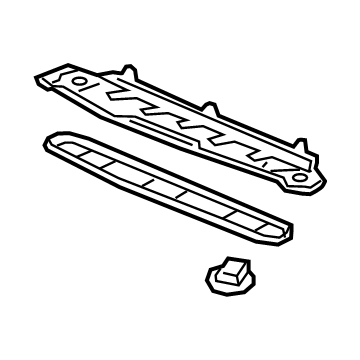 74290-TRW-A00 - Genuine Honda Lid Comp, Da/Bd Up