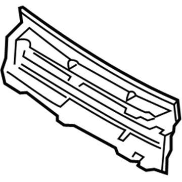 71126-T2F-A11 - Genuine Honda Louver Right, Front Gr Il