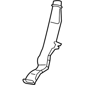 1J674-6C2-A00 - Genuine Honda Duct, Ipu Outlet