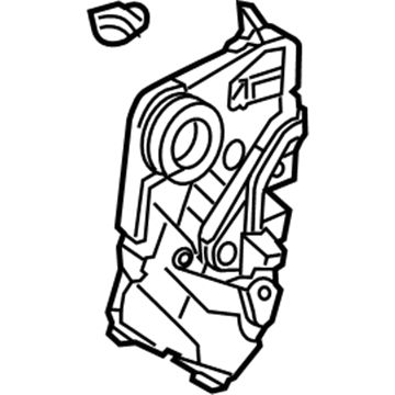 72150-T0A-A01 - Genuine Honda Latch Assembly, Left Front Door