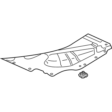 74141-T3V-A00 - Genuine Honda Insulator, Hood