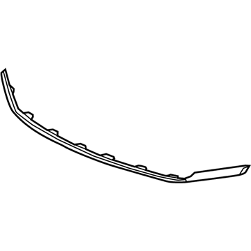 71124-T3W-J51 - Genuine Honda Molding, FR. Grille (Lower)