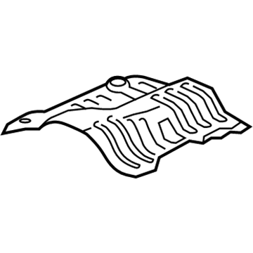 Honda CR-V Exhaust Heat Shield - Guaranteed Genuine Honda Parts