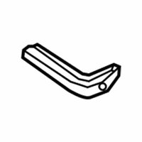 71198-TBA-A00 - Genuine Honda Spacer L,FR Bumper S