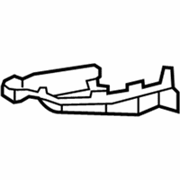 71140-TBA-A00 - Genuine Honda Up Beam R,FR Bumper