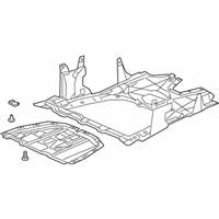 74110-TGH-A00 - Genuine Honda Cover, Engine (Lower)