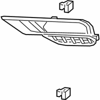 71103-T1W-A00 - Genuine Honda Garn Assy R,FR Fo