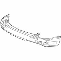 71501-TLA-A00 - Genuine Honda Face, Rear Bumper (Lower)