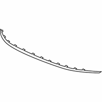 71503-T3L-A01 - Genuine Honda Molding, RR. Bumper