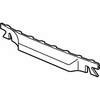 71507-TGH-A00 - Genuine Honda Garn, RR. Bumper Ctr