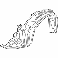 74151-SDA-A00 - Genuine Honda Fender, Left Front (Inner)