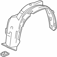 74150-T0A-A00 - Genuine Honda Fender Assembly Left, Front