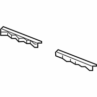 66119-T2F-A00ZZ - Genuine Honda Support, RR. Bumper Face