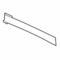 67825-T7A-003 - Genuine Honda Tape,R RR Door Sa