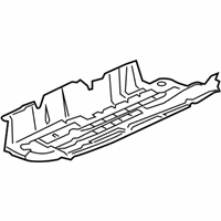 74614-T0G-A01 - Genuine Honda Cover, L. Middle Floor