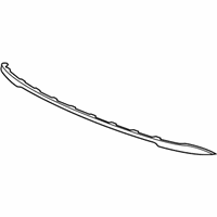 71512-TG7-A10 - Genuine Honda Trim, RR. Bumper Skid Garnish