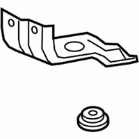 74176-T7W-A00 - Genuine Honda Bracket, L. (Upper)