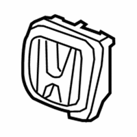 71122-T6Z-A11 - Genuine Honda Base, Front Grille (H)