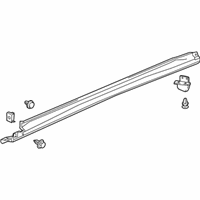 71850-TG7-A00 - Genuine Honda Garnish Assy., L. Side Sill