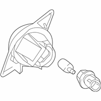 34100-T6Z-A01 - Genuine Honda Light Assy., R. License