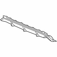 71510-T5R-A50 - Genuine Honda Diffuser Assy., RR. Bumper