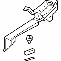 74207-TLA-A00 - Genuine Honda Garnish, L. FR. Fender