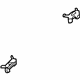 73164-TLA-A01 - Genuine Honda Clip B, Roof