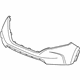71102-TLA-A00 - Genuine Honda Face, FR. Bumper (Lower)