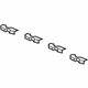 65750-THR-A01ZZ - Genuine Honda Crossmember, RR. Floor