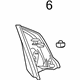 76250-T0A-A02 - Genuine Honda Mirror Assembly Driver Side, R/C