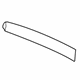 72410-TBA-A01 - Genuine Honda Molding Assy,R FR Do