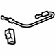 90684-TVA-A01 - Genuine Honda Clip, Hood Open Wire