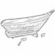 33100-TLA-A11 - Genuine Honda Headlight Assembly, Passenger Side