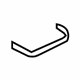 91570-TA5-A01 - Genuine Honda Clip A, FR. Windshield Side