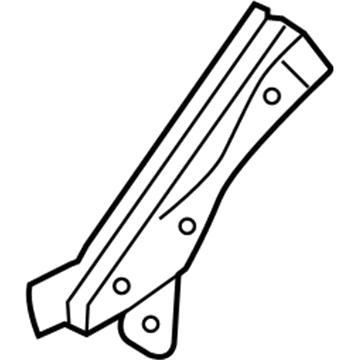 64720-SEC-305ZZ - Genuine Honda Left Rear Wheel Arch Extension