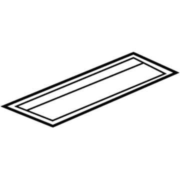 42762-S10-A00 - Genuine Honda Placard